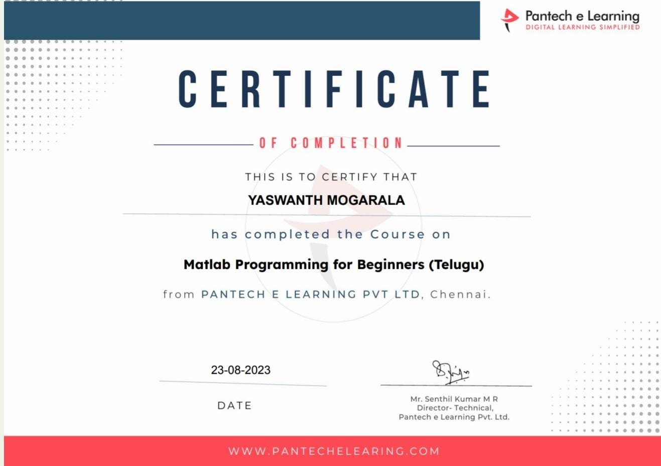 Yaswanth's Portfolio